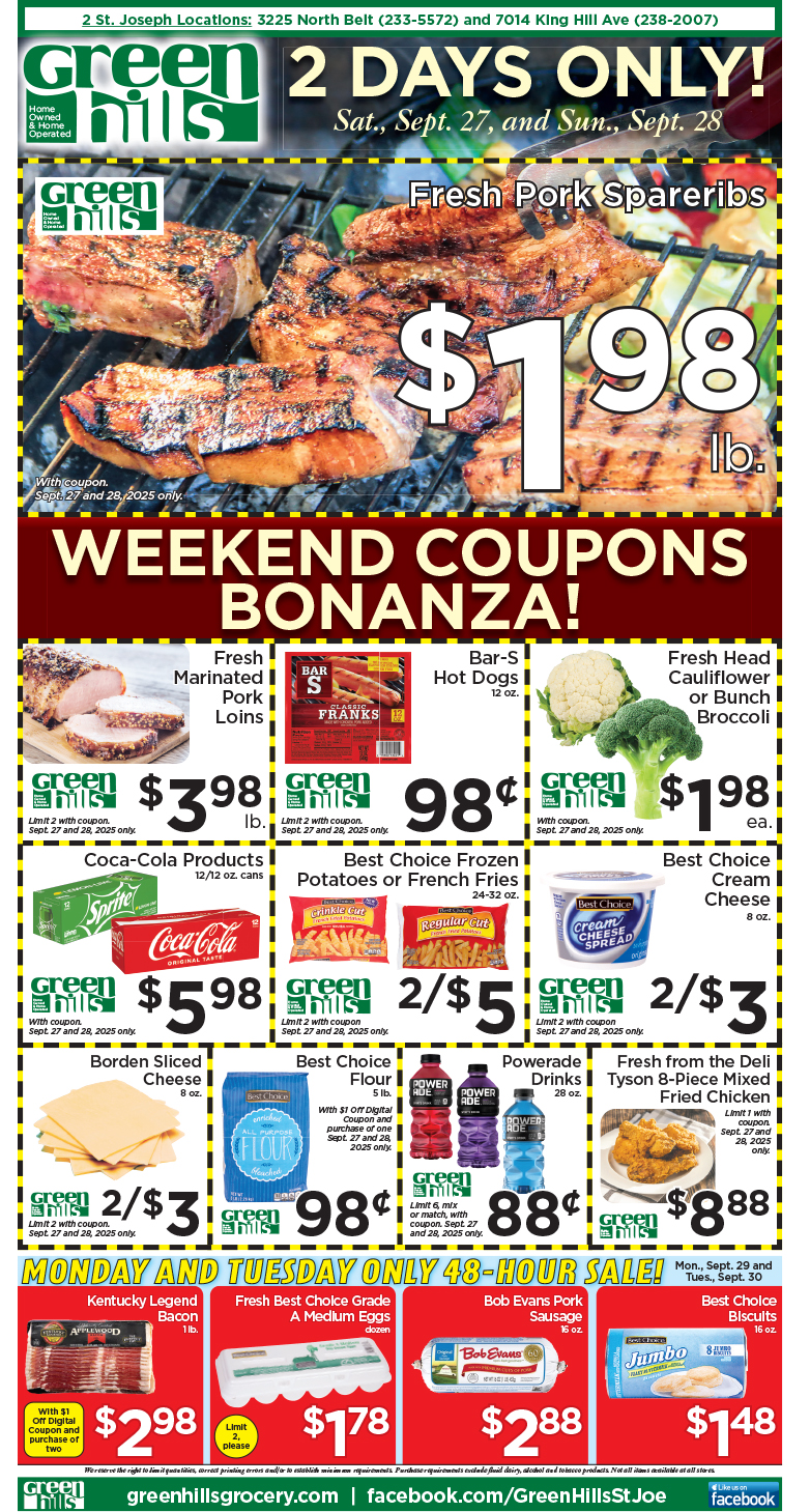 Weekly Circulars | Green Hills Grocery